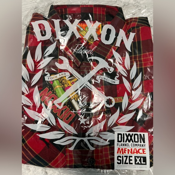 DIXXON | Shirts | Dixxon The Menace Flannel Size Xl | Poshmark